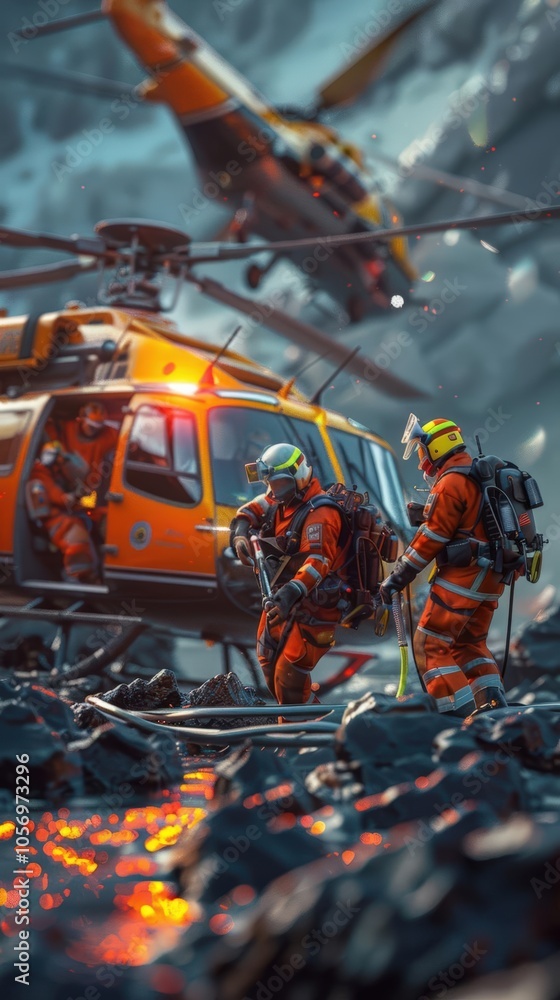 Showcase the bravery of emergency responders with lifelike 3D models ...
