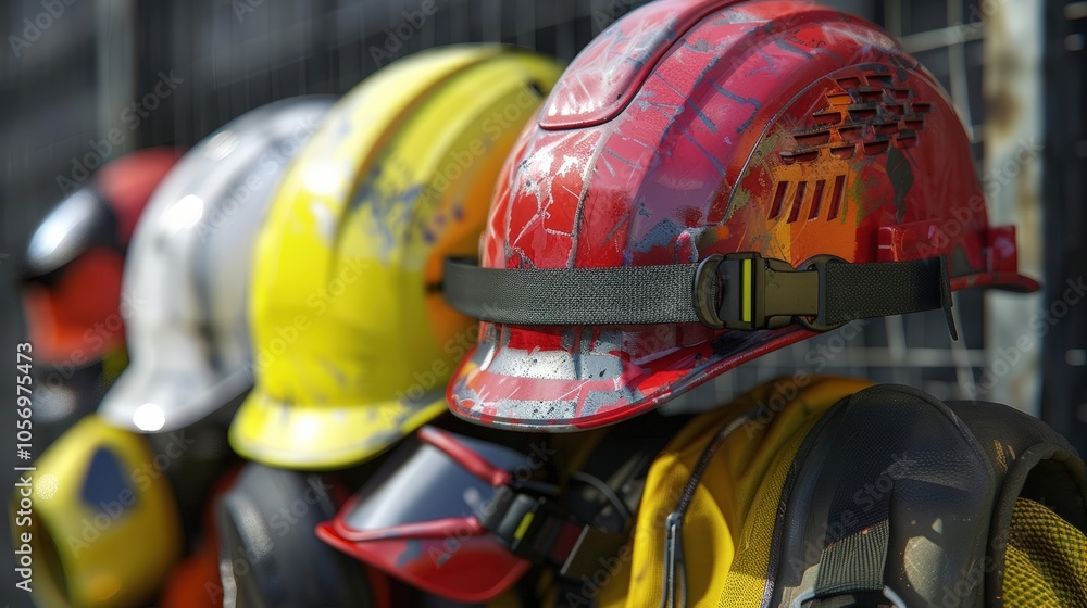 Showcase the importance of personal protective equipment with detailed ...