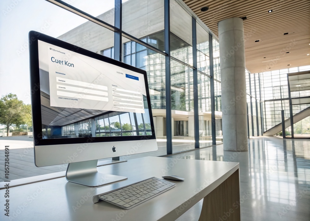 Modern Architectural Design Featuring a Confirm Dialog Box Interface in ...