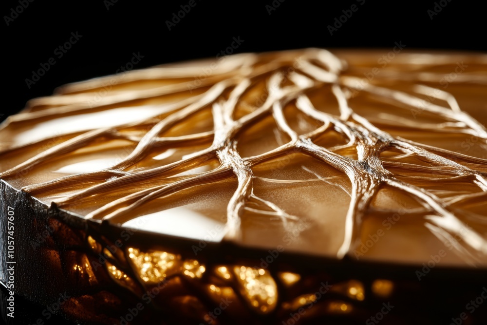 High-resolution view of hair root structures within the dermis ...