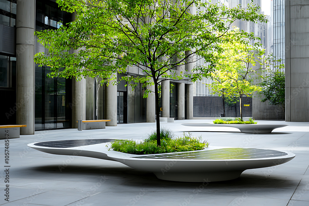 Innovative modular solar trees transforming urban landscapes into ... Innovative modular solar trees transforming urban landscapes into ...