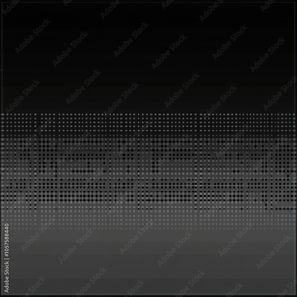 Ilustración de Stock Pixelated bitmap texture with a gradient effect. a ...