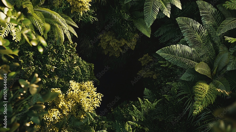 Explore the vibrant layers of a rainforest canopy from a unique bird's ...