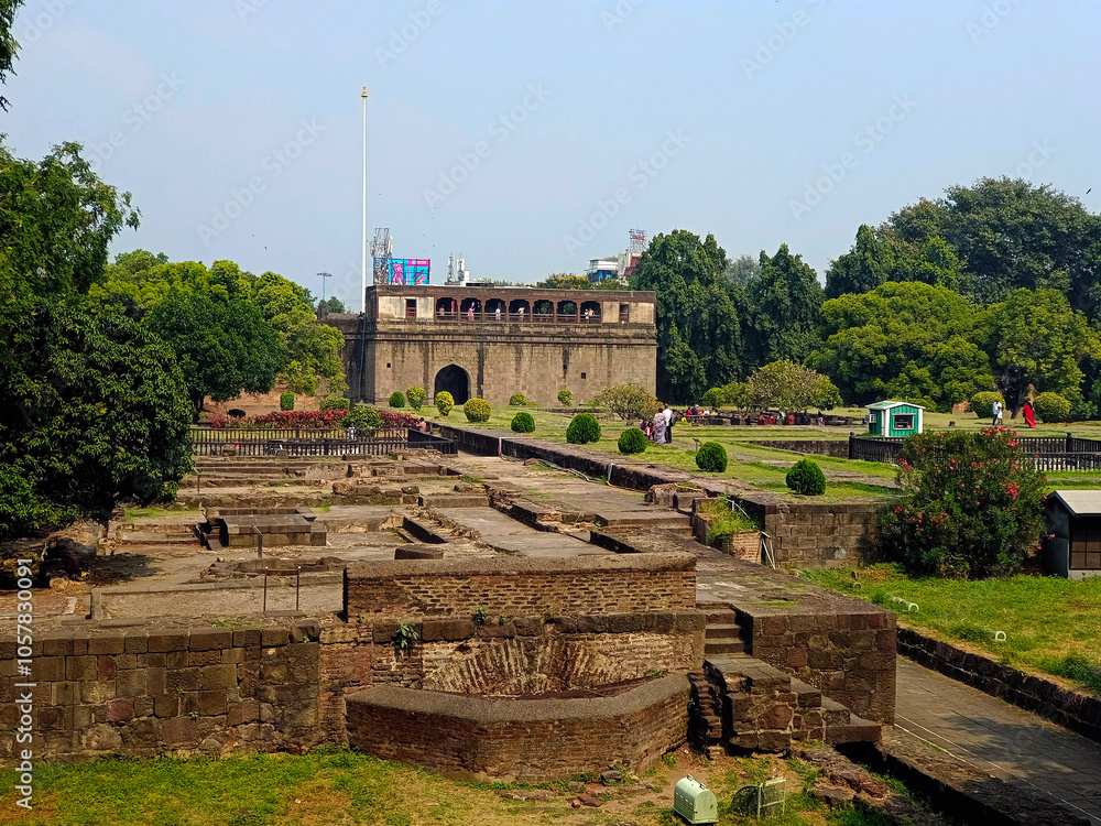 Pune, Maharashtra, India - 31 October 2024. Shaniwar Wada is a ...