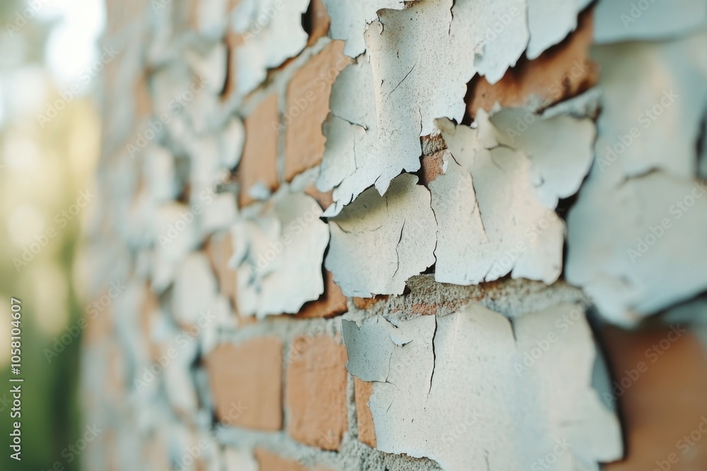 Torn Concert Posters on a Brick Wall Form Vibrant Urban Art in a ...
