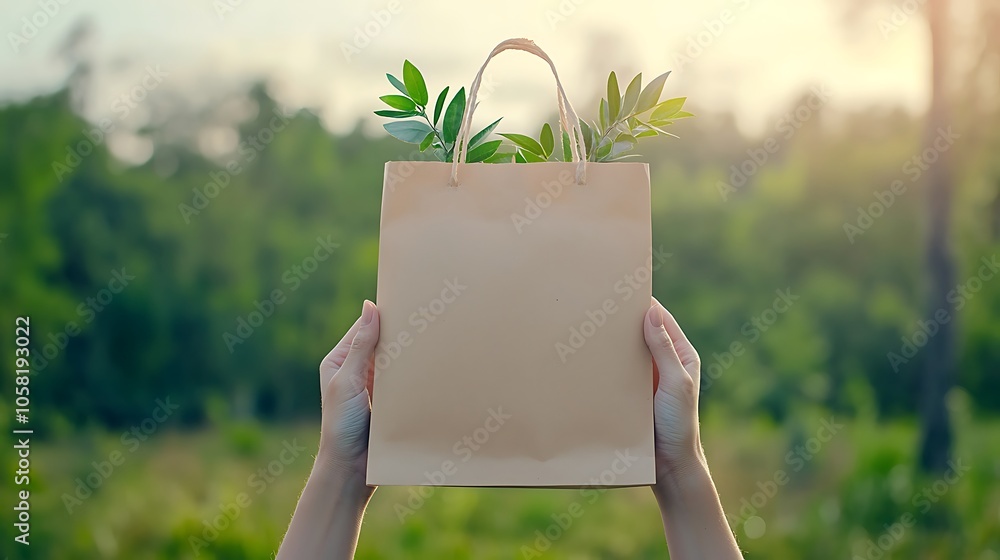 Eco-friendly shopping a sustainable approach to retail with nature ...