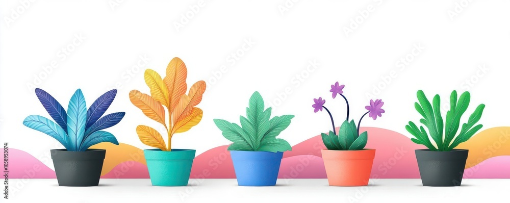design stages of plant life cycle flat design top view educational ...