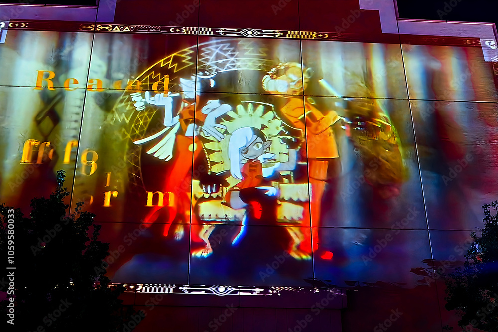 OSAKA,JAPAN - OCT 12,2024 : Photo of Halloween Horror Night "Singing ...