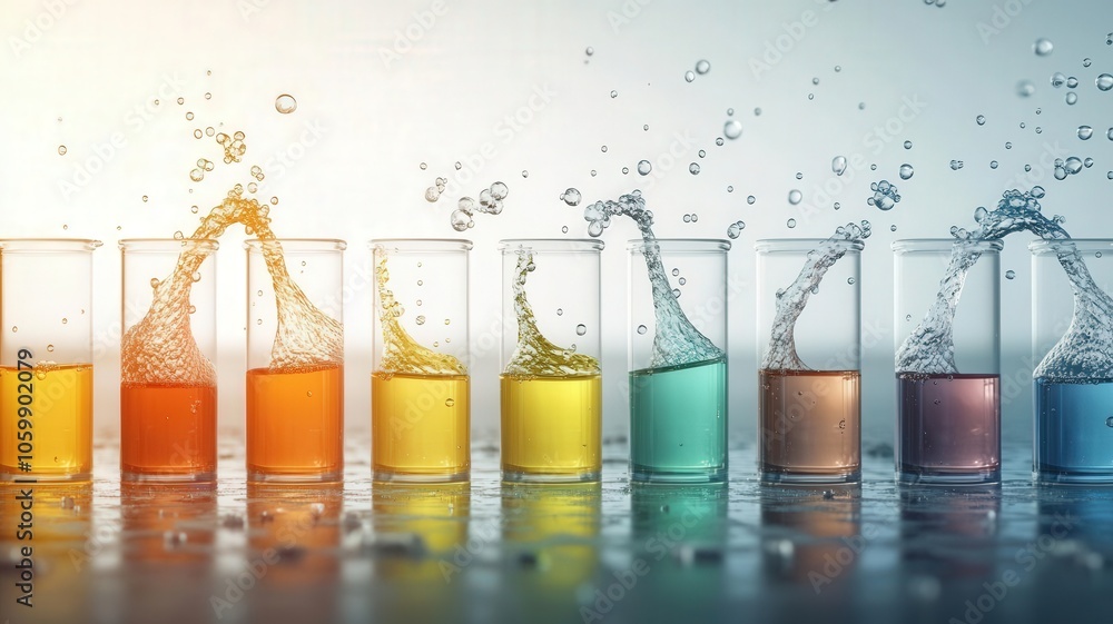 Organic compound changing color as reaction progresses, chemical ...