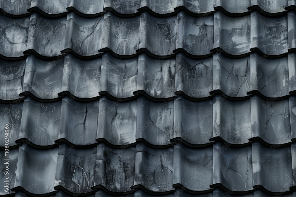Image of Traditional old temple roof pattern. Texture for background ...