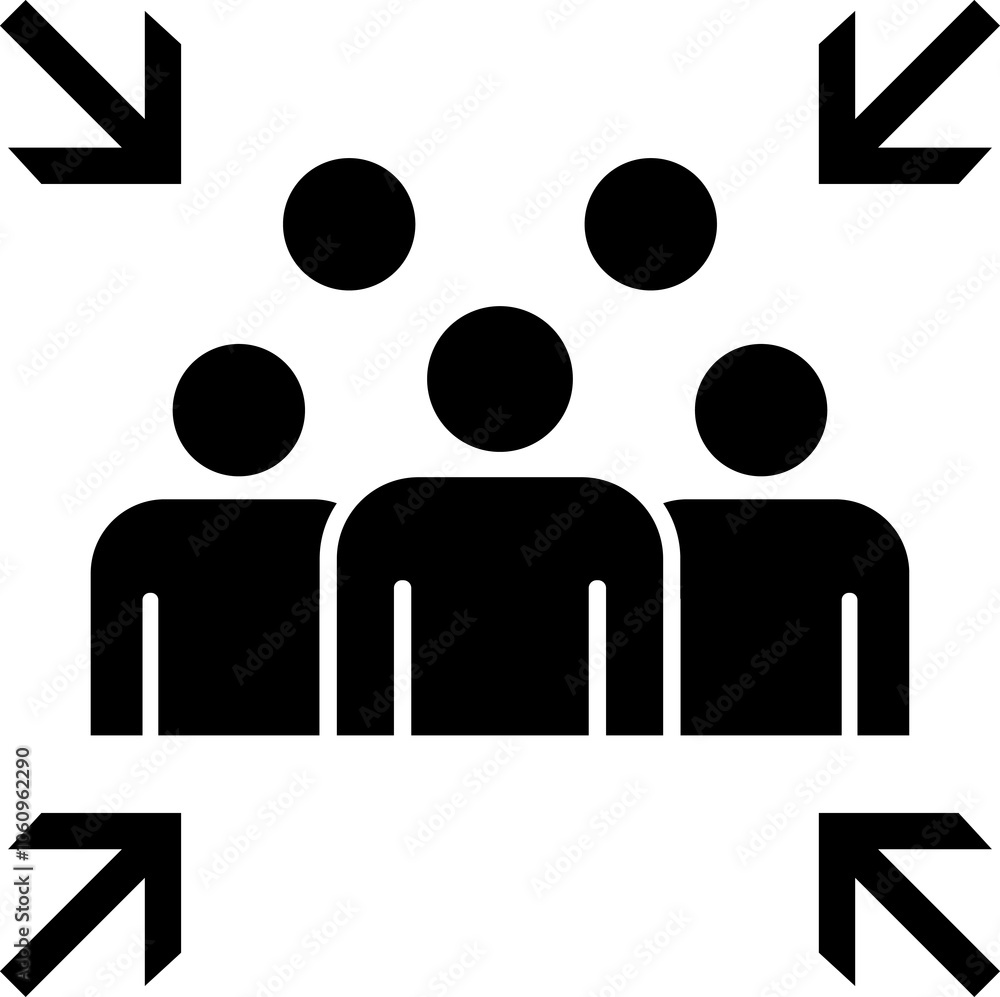 Emergency evacuation assembly point sign. Assembly point icon. Safety ...