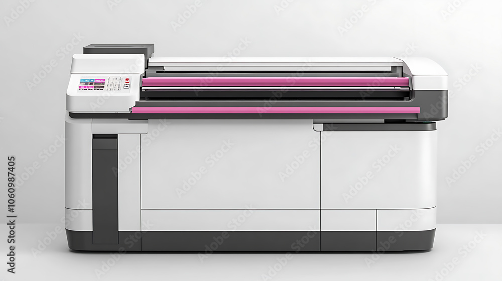 Stock-Illustration „office or professional plotter lag format ...