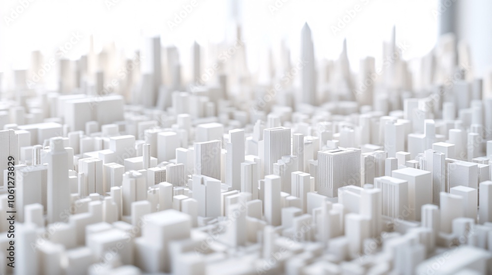 2410_008.large-scale urban topology model, contemporary city planning ...