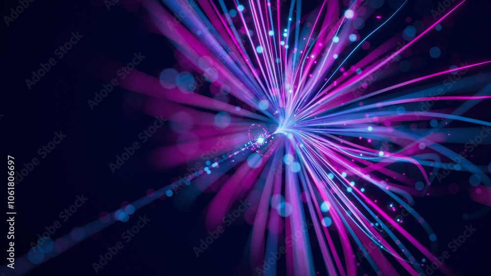 Big data artificial intelligence machine learning neural network flow ...