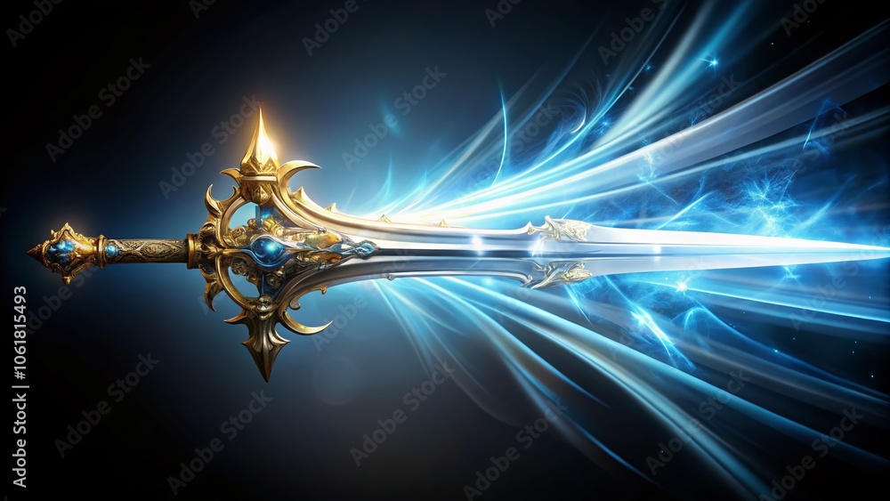 Stunning Long Exposure of the Sovereign Blade of Titans on a White ...