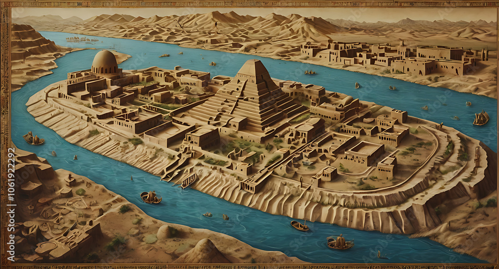 Ancient Map Of Mesopotamia