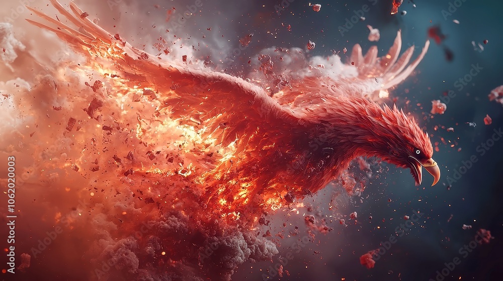 Fire Eagle Phoenix Logo Reveal, a dynamic introduction featuring a ...