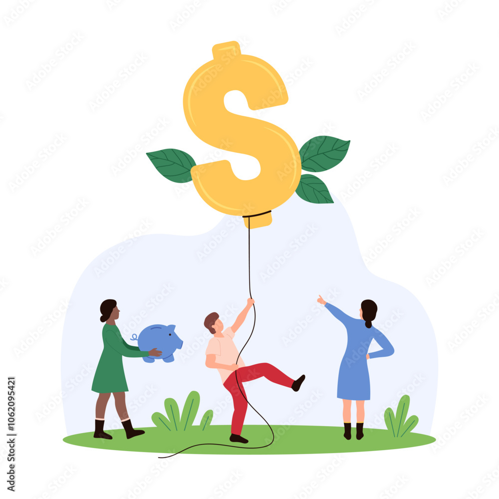 Inflation problem, financial crisis, money savings and investments loss ...