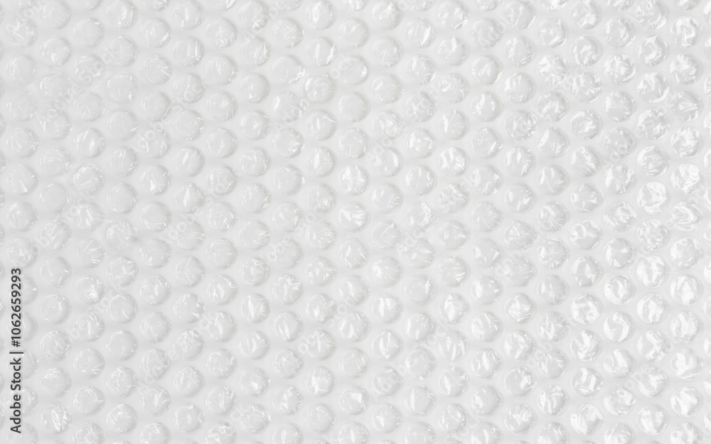 Background texture of plastic bubble wrap used for packing and ...