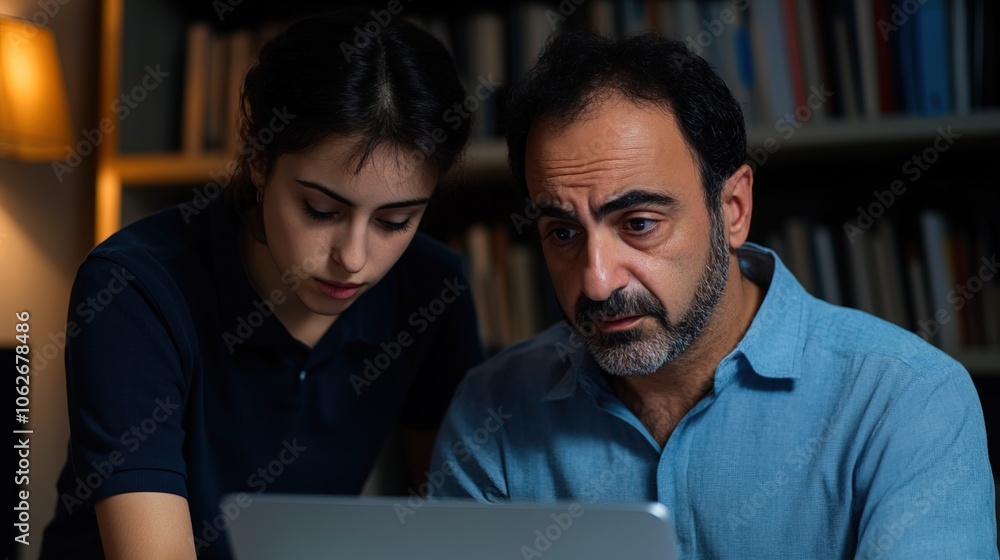 Boss standing over stressed employee, emphasizing the pressure and ...