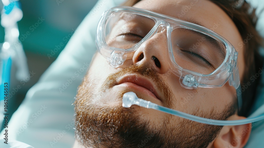 Patient relies on portable oxygen concentrator with nasal cannula for ...