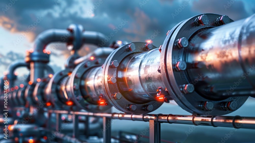 Foto de Stock Carbon Capture and Storage (CCS): A method that captures ...