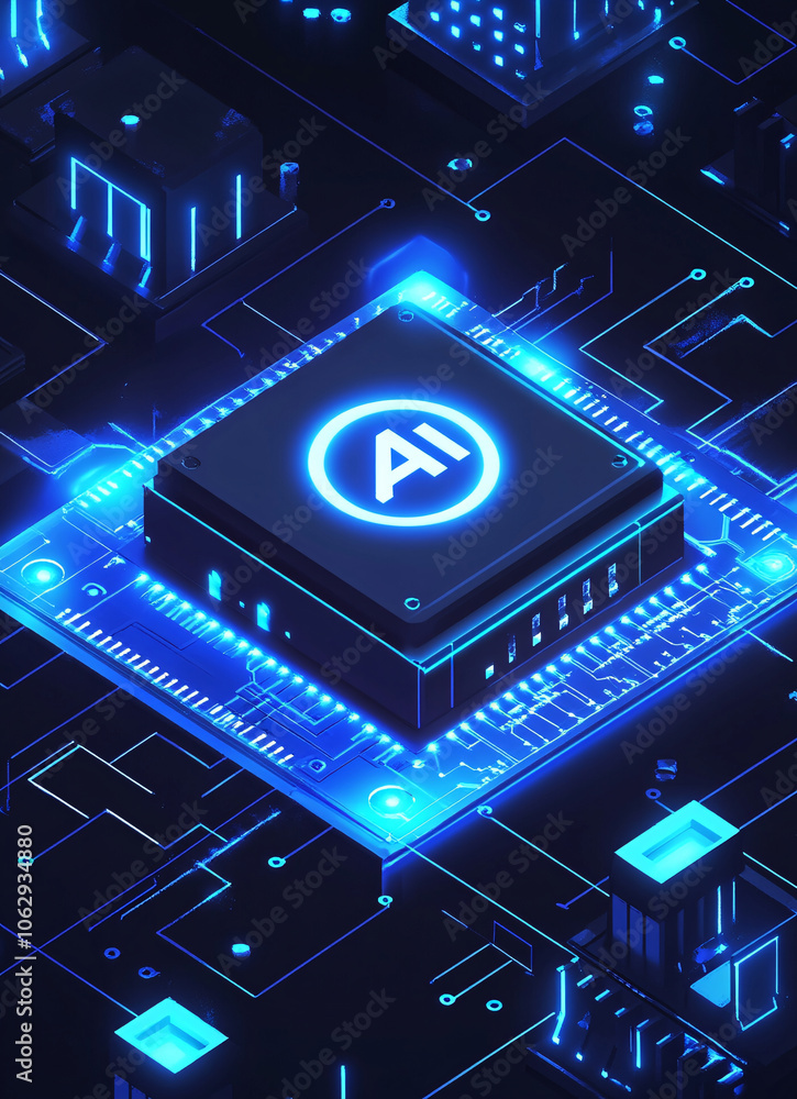 Interact with AI artificial intelligence virtual assistant chatbot in ...