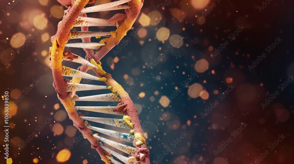 DNA Double Helix, Science, Structure of Life Stock Illustration | Adobe ...