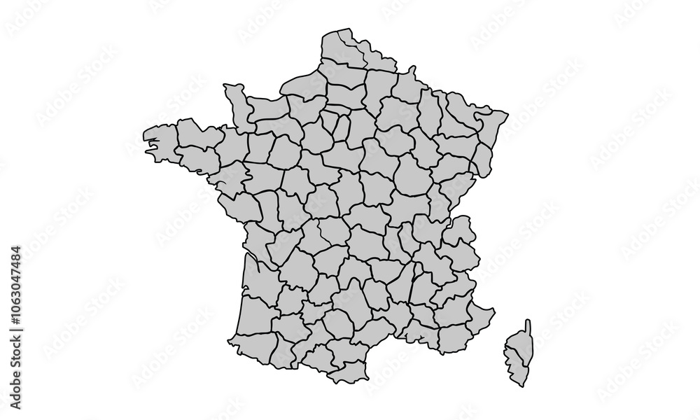 France map isolated on white background for website layouts,background ...