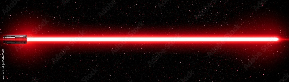 Explore the fascinating world of sci-fi with iconic red lightsaber ...