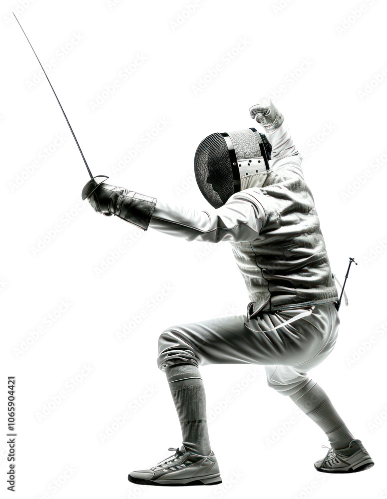 PNG Fencing sports background sword. Stock Illustration | Adobe Stock