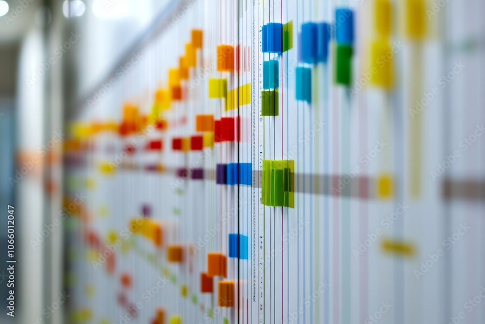 Visual representation of project management scheduling, knowledge areas ...