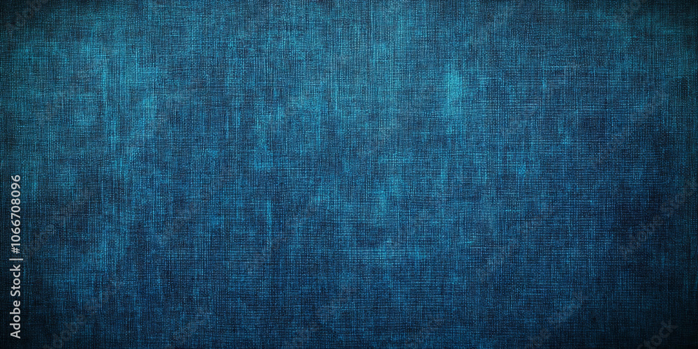 Deep blue canvas with fine, subtle brush strokes and a touch of grainy ...