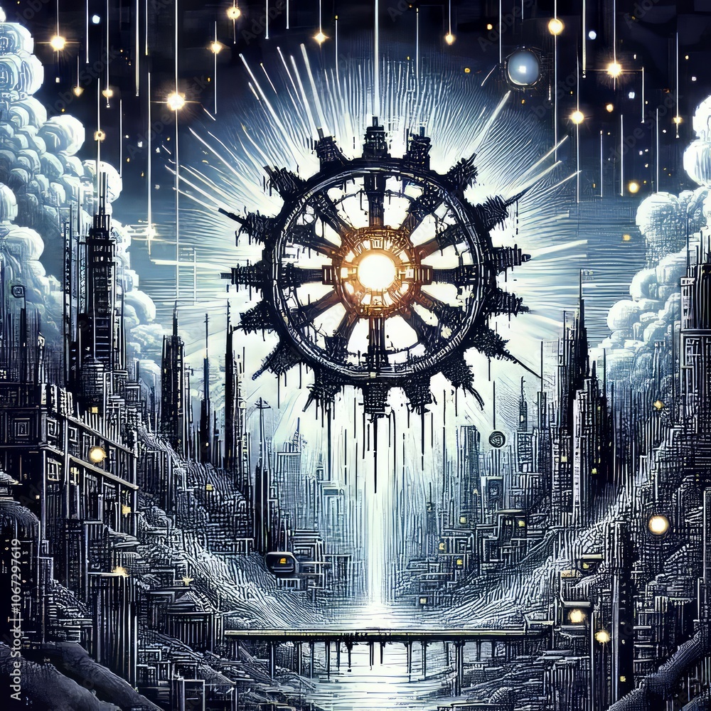 ASCII Animation ASCII A series of ASCII images that create an an Stock ...