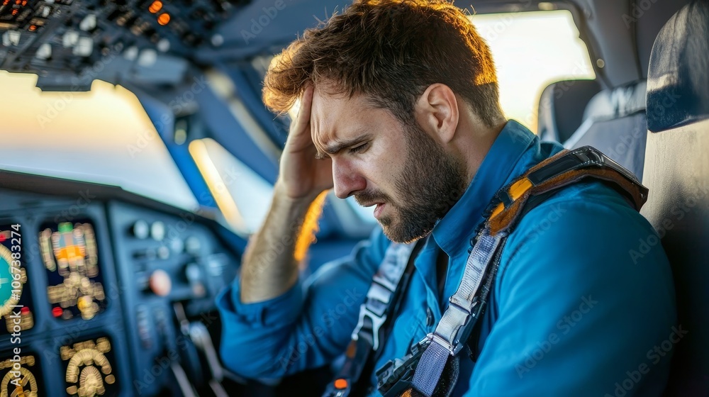 Pilot Under Pressure: A Glimpse into the Stressful World of Aviation ...