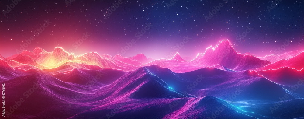 Visual depiction of the electromagnetic spectrum, realistic, visible ...