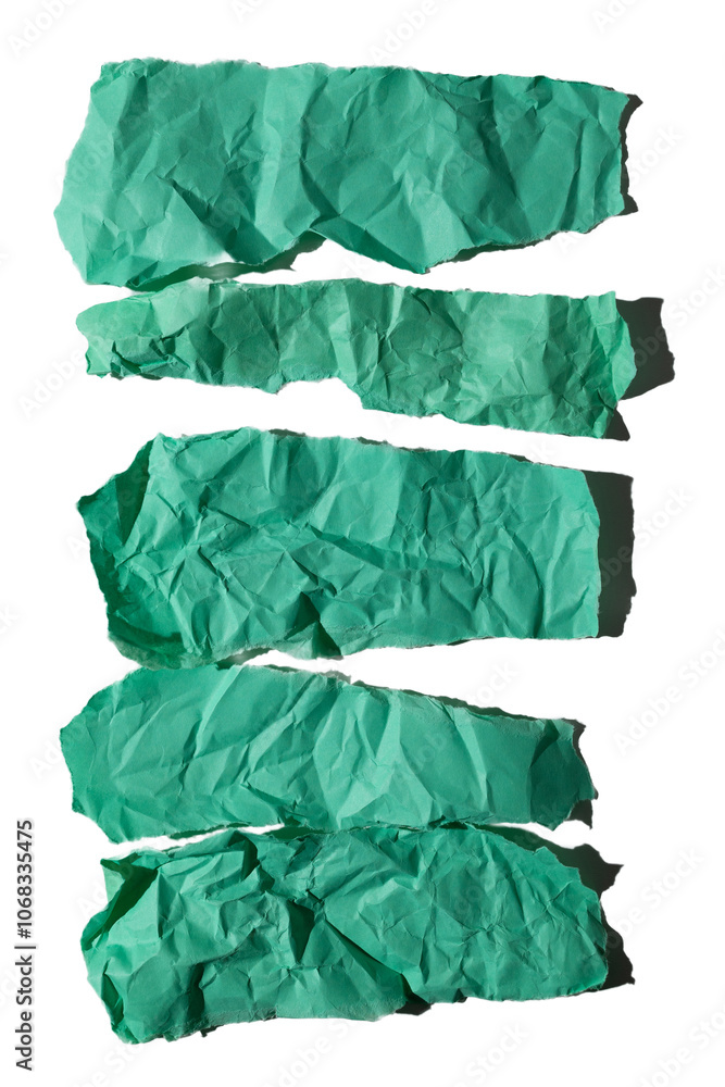 These unique, crumpled green paper textures are ideal for a wide range ...