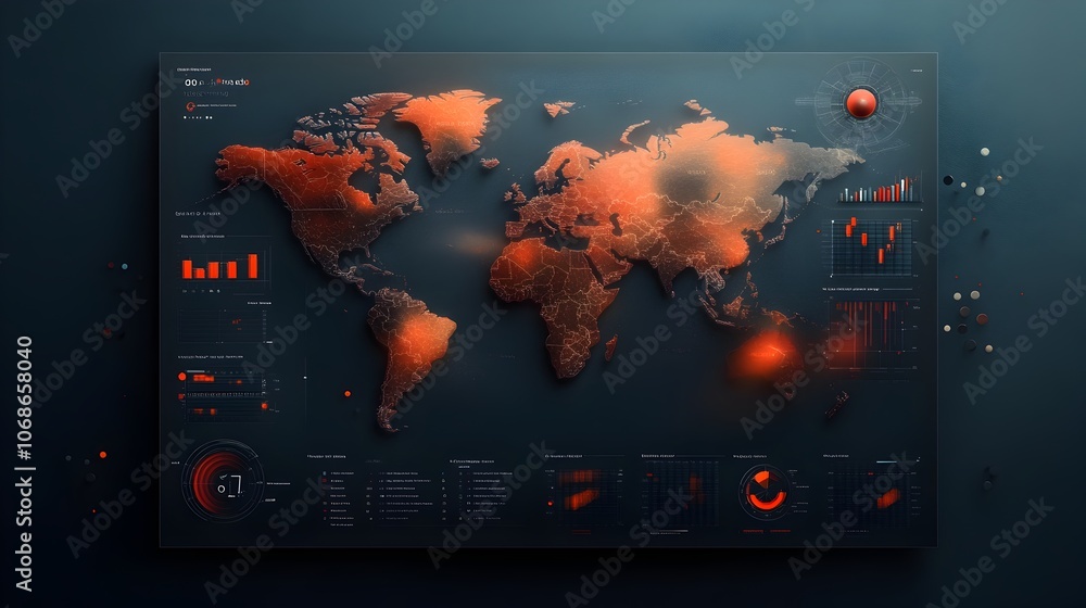 AI Powered Global Logistics Dashboard Visualizing Real Time Insights on ...