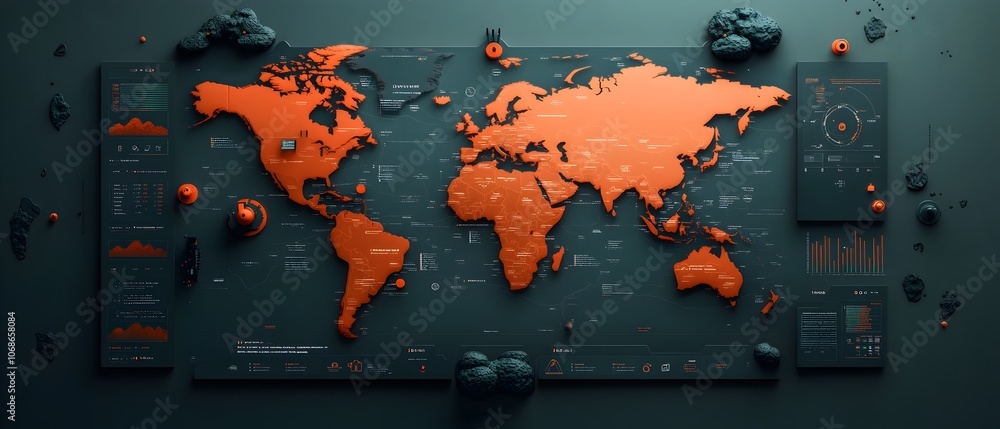 Cutting edge global trade monitoring platform featuring an immersive ...