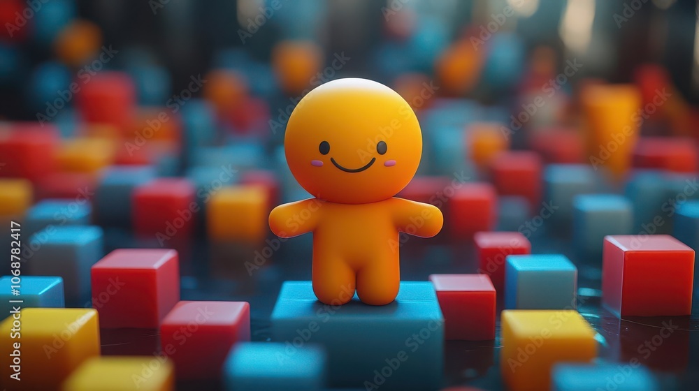 3d icon showcasing a vibrant representation of adding a new user ...
