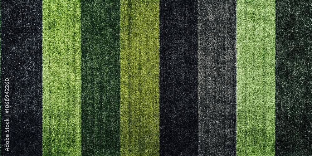 Gridded layout of a football field featuring alternating shades of ...