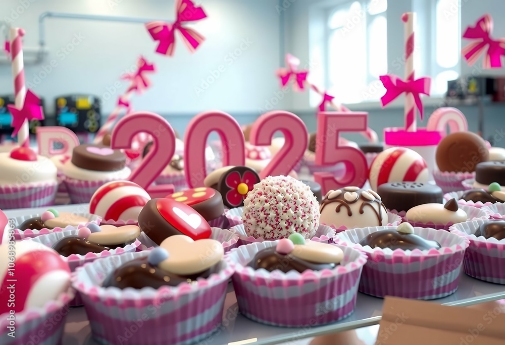 chocolates gourmet AI-driven 2025 variety production Year New candyland ...