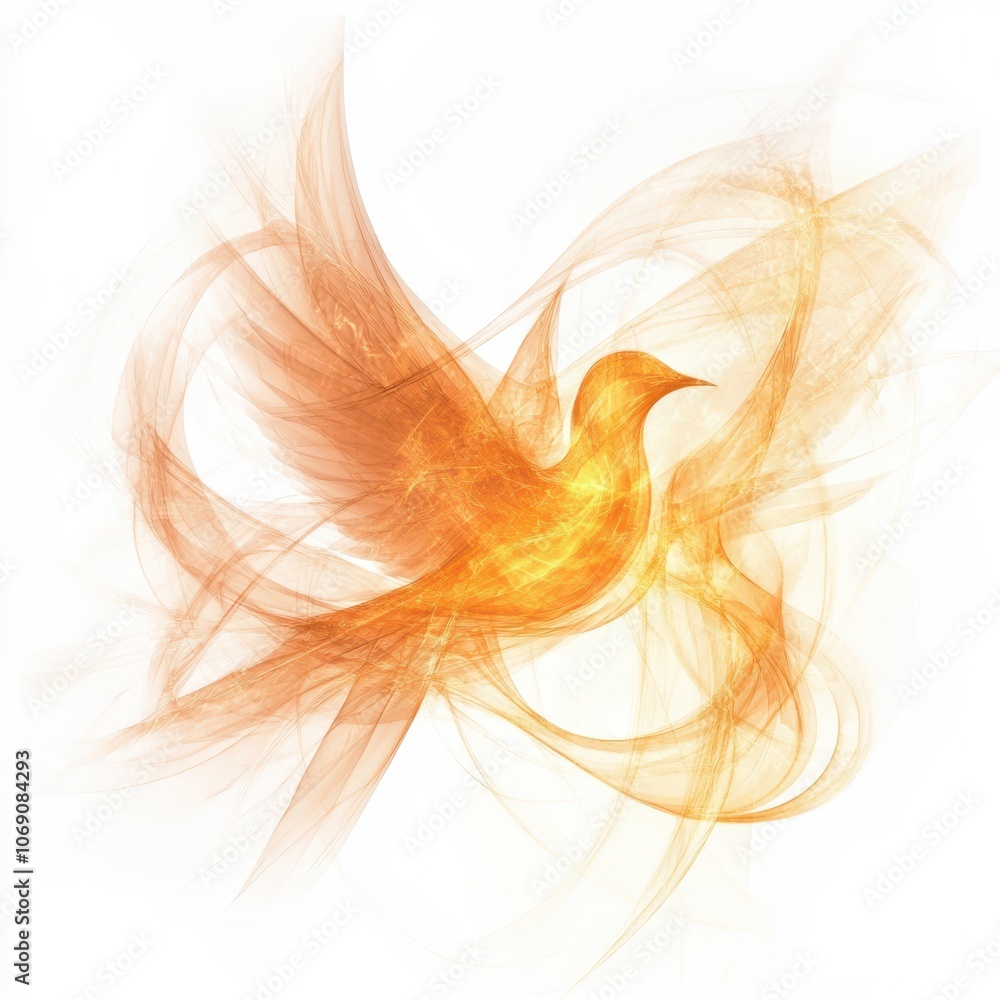 Pentecost art with fire and wind, powerful symbolism of Holy Spirit ...