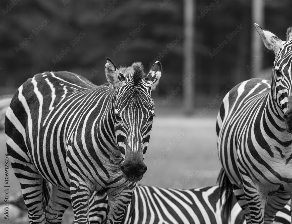 In the heart of the African savannah, a curious zebra named Zuri roamed ...