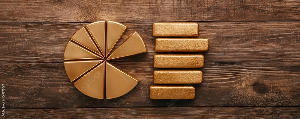 Gold Investment as a Portfolio Diversifier, Gold bars with portfolio ...