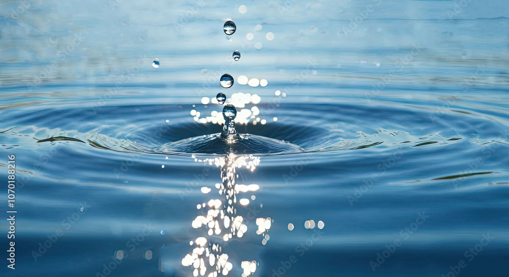 Water Droplet Splash use for Advertisement for a water filter or ...
