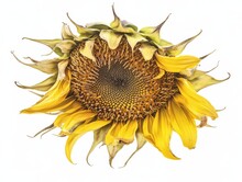 Photograph Of Wilted Sunflower Free Stock Photo - Public Domain Pictures