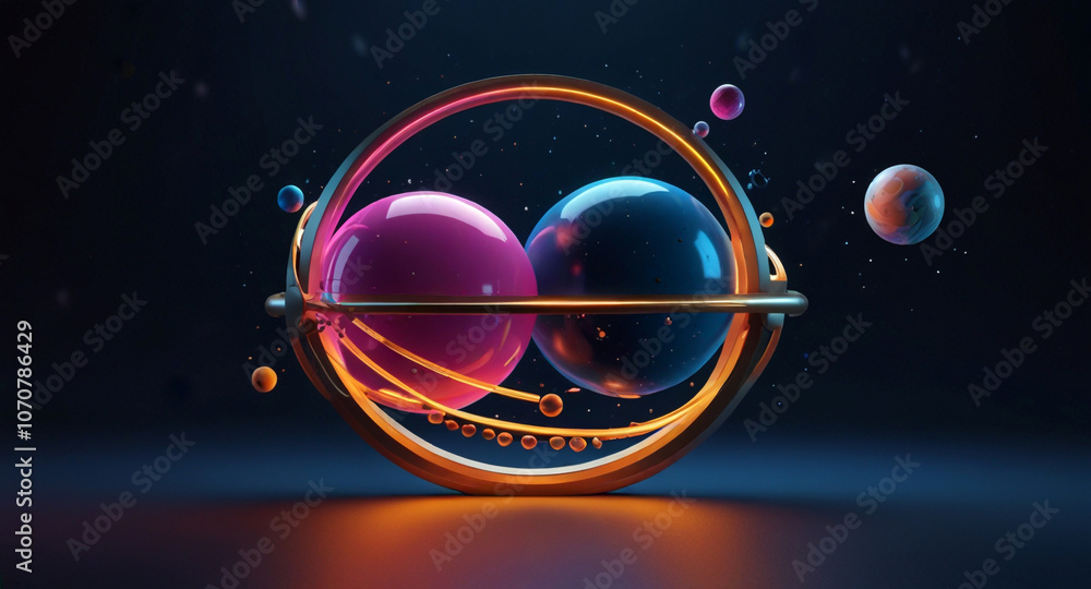 A contemporary, minimalist vector design that uses geometric shapes to ...