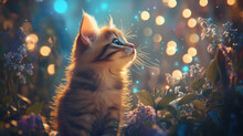 Fairy Kitten Free Stock Photo - Public Domain Pictures