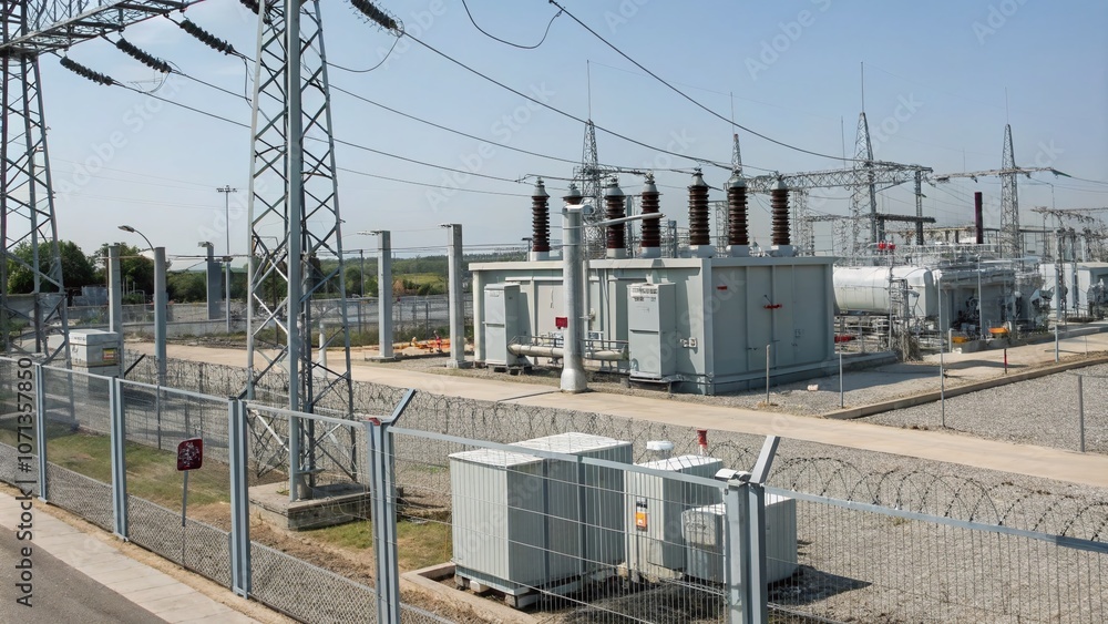 "Generator Switchyard: Power Conversion Fortress & Substation ...